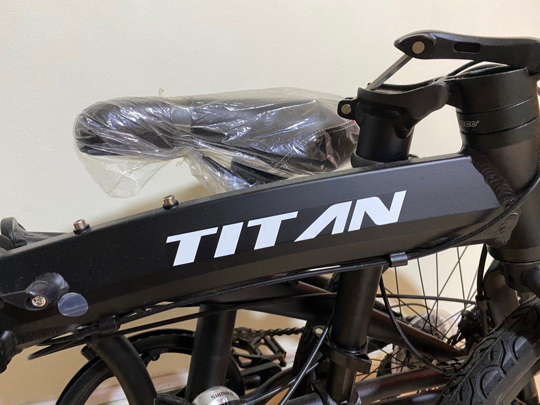 Titan V1 Foldable Bicycle, Sports Equipment, Bicycles & Parts, Bicycles on Carousell