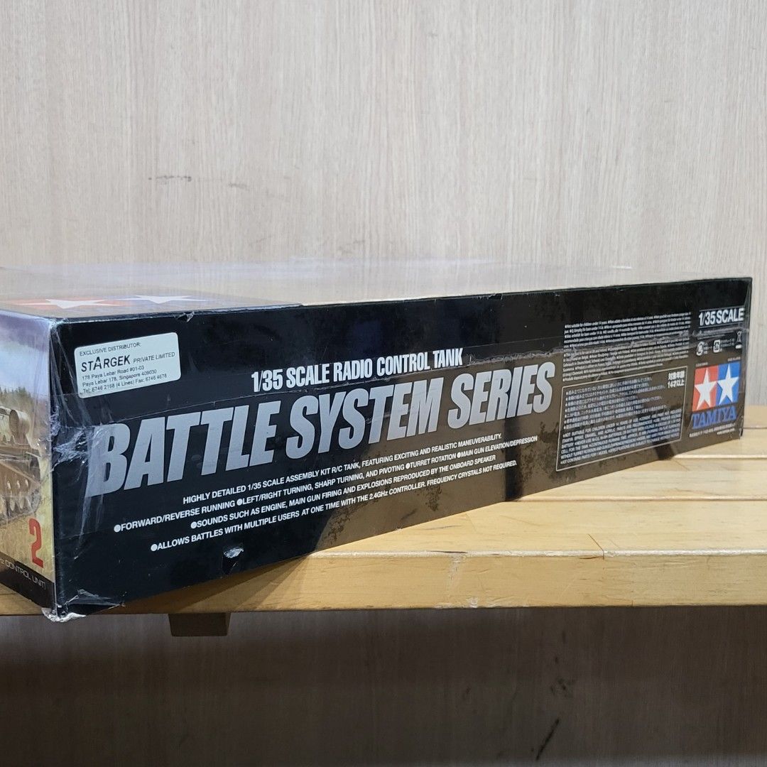 TM-TAMIYA 1/35 Scale Highly Detailed 2.4GHz R/C Tank, Hobbies & Toys ...