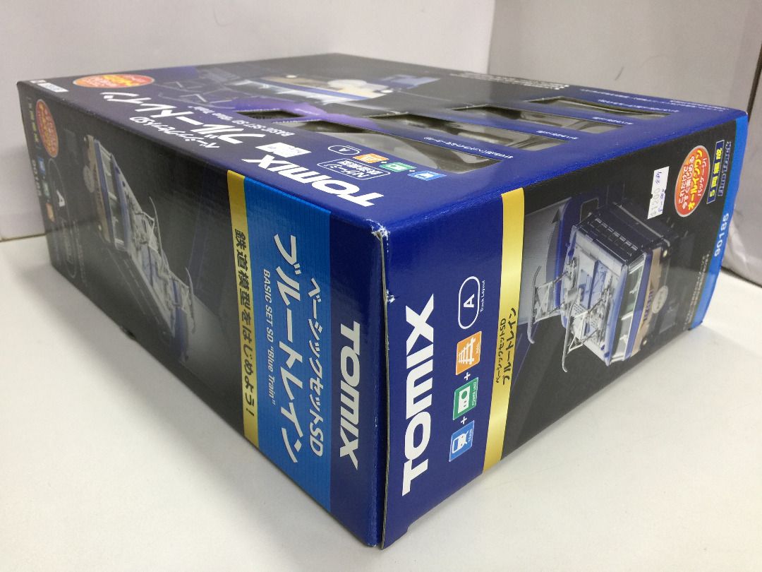 TOMIX N GAUGE 90185 BASIC SET SD "Blue Train" RAILSET Track Layout A Fine Track (90185) (PIU300 ...