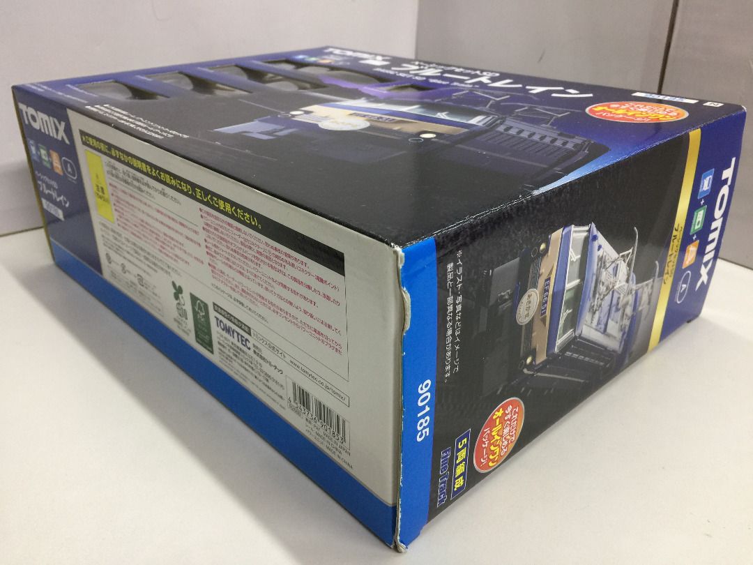TOMIX N GAUGE 90185 BASIC SET SD "Blue Train" RAILSET Track Layout A Fine Track (90185) (PIU300 ...