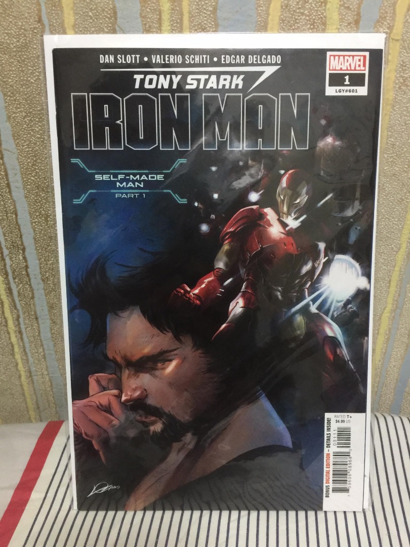 Tony Stark: Iron Man #1, Hobbies & Toys, Books & Magazines, Comics ...