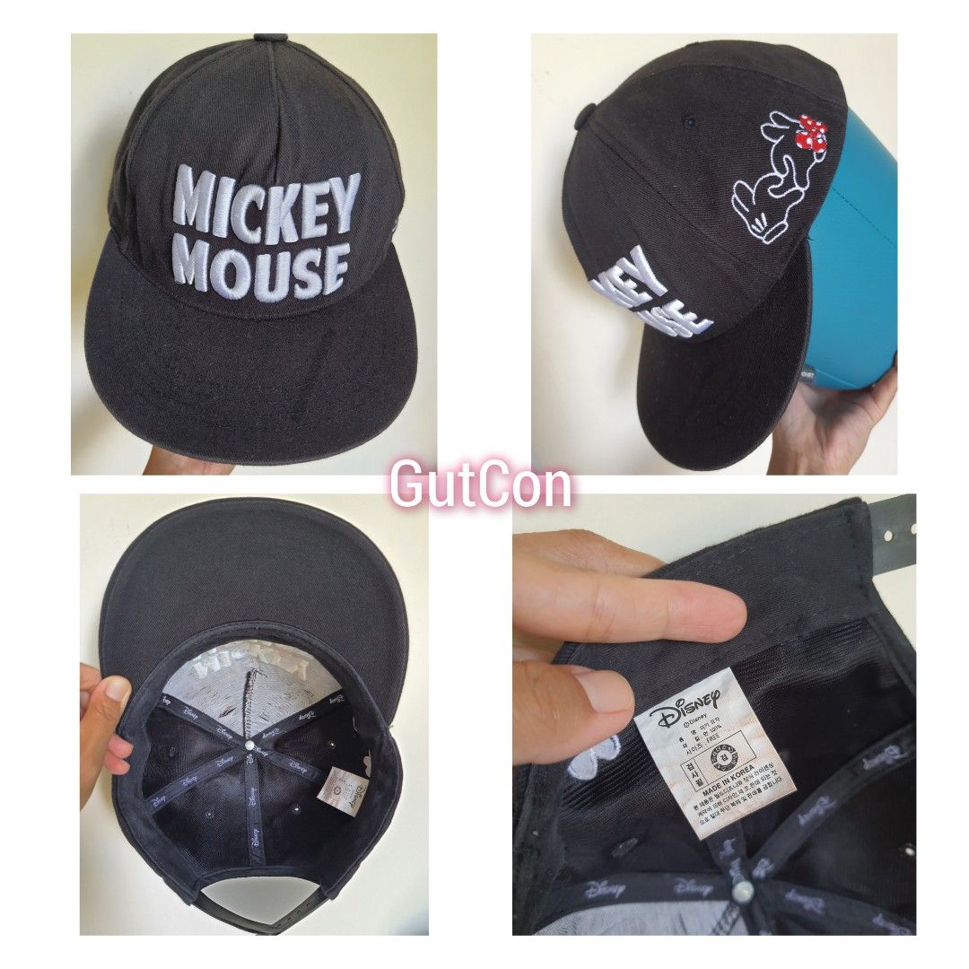 Topi Mickey Kartun Elstinko Second Branded Thrift, Fesyen Pria ...