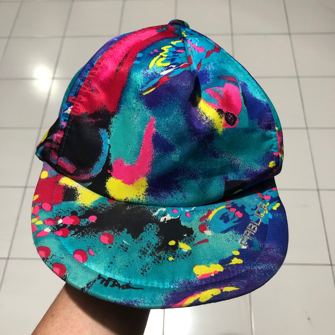 Topi Vintage Full Print, Fesyen Pria, Aksesoris, Topi di Carousell
