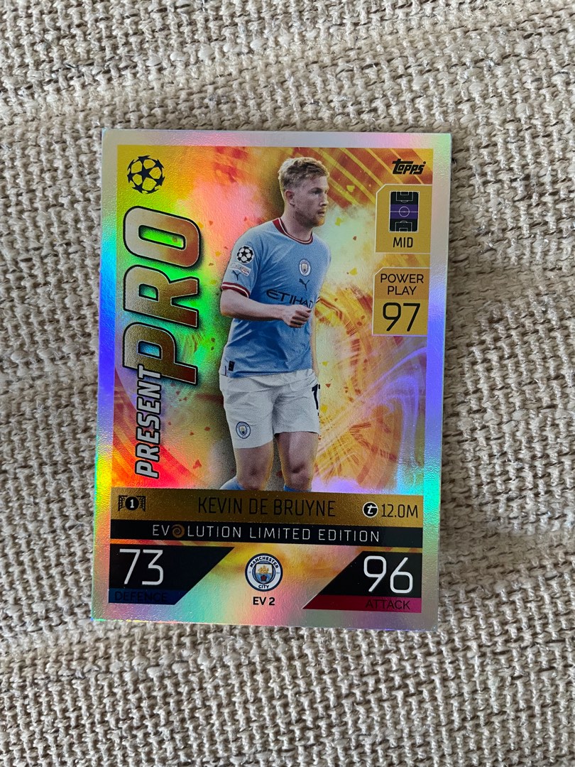 Topps Match Attax Extra 2022/23 Evolution Limited Edition Present PRO ...