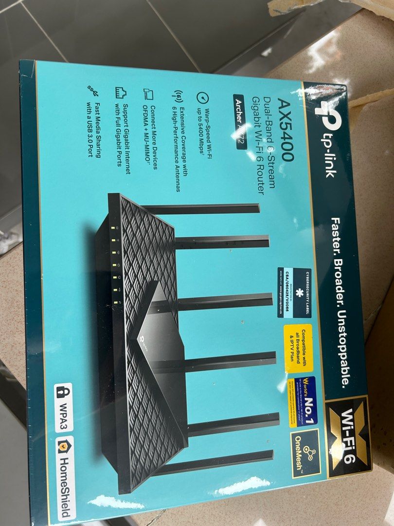 Tp Link Archer Ax72 Computers Tech Parts Accessories Networking On Carousell