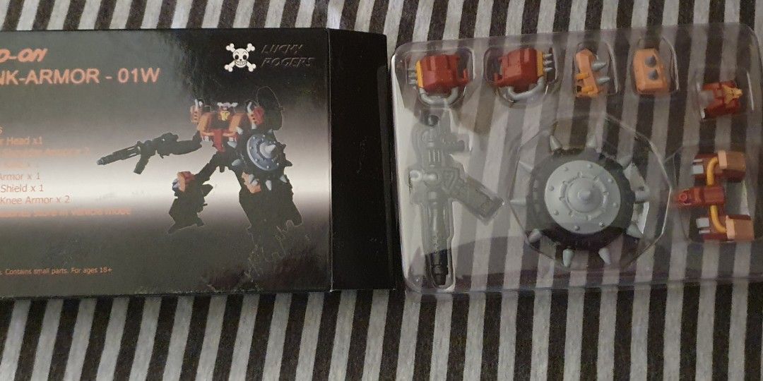 Transformers 3rd Party Add on kit Junk Armor 01-W, Hobbies & Toys, Toys ...