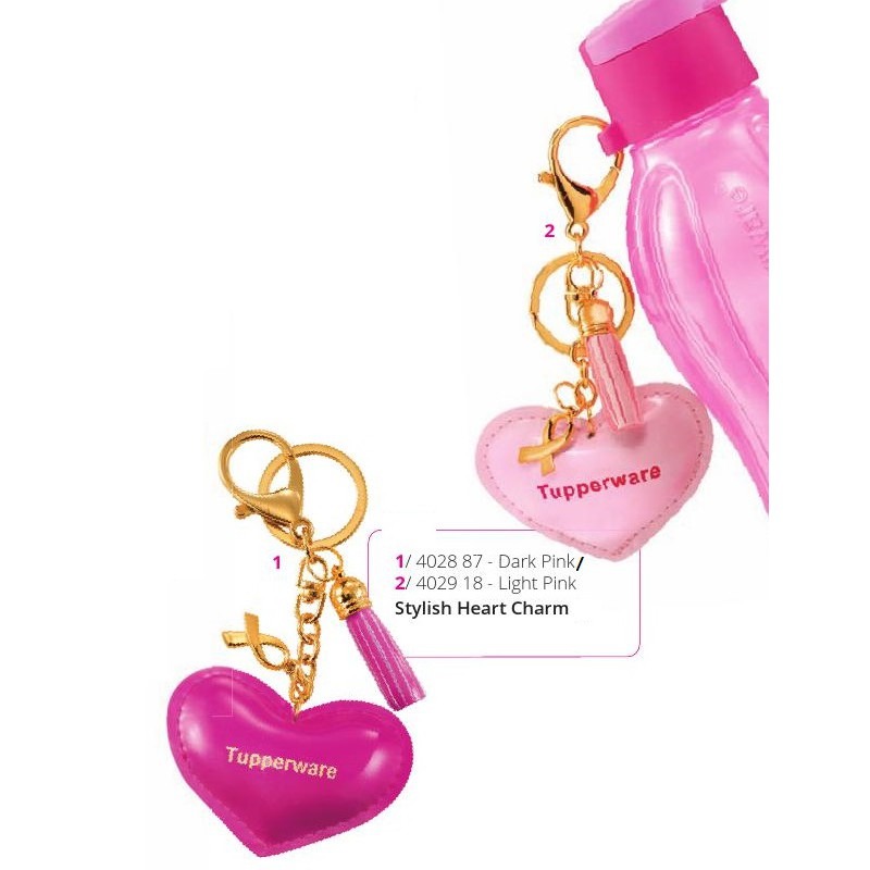 Tupperware Heart Charms, Women's Fashion, Watches & Accessories, Other ...