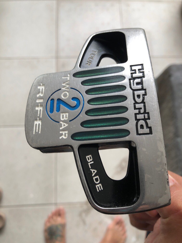 Two Bar Rifle Hybrid Putter, Sports Equipment, Sports & Games, Golf on ...
