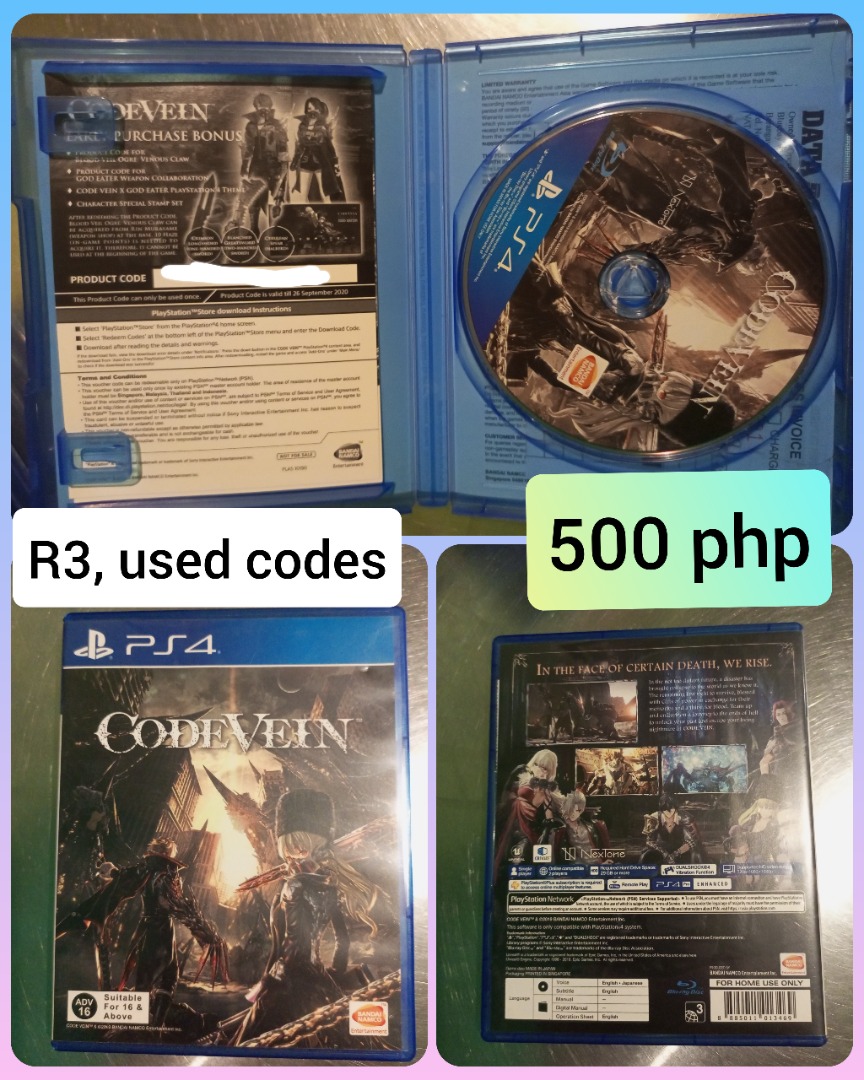 VARIOUS Used PS4 games sold per piece, Video Gaming, Video Games ...