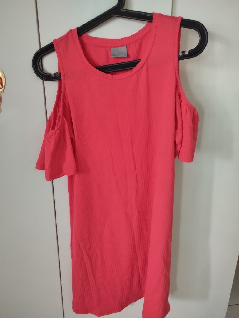 Vera moda red dress, Women's Fashion, Dresses & Sets, Dresses on Carousell