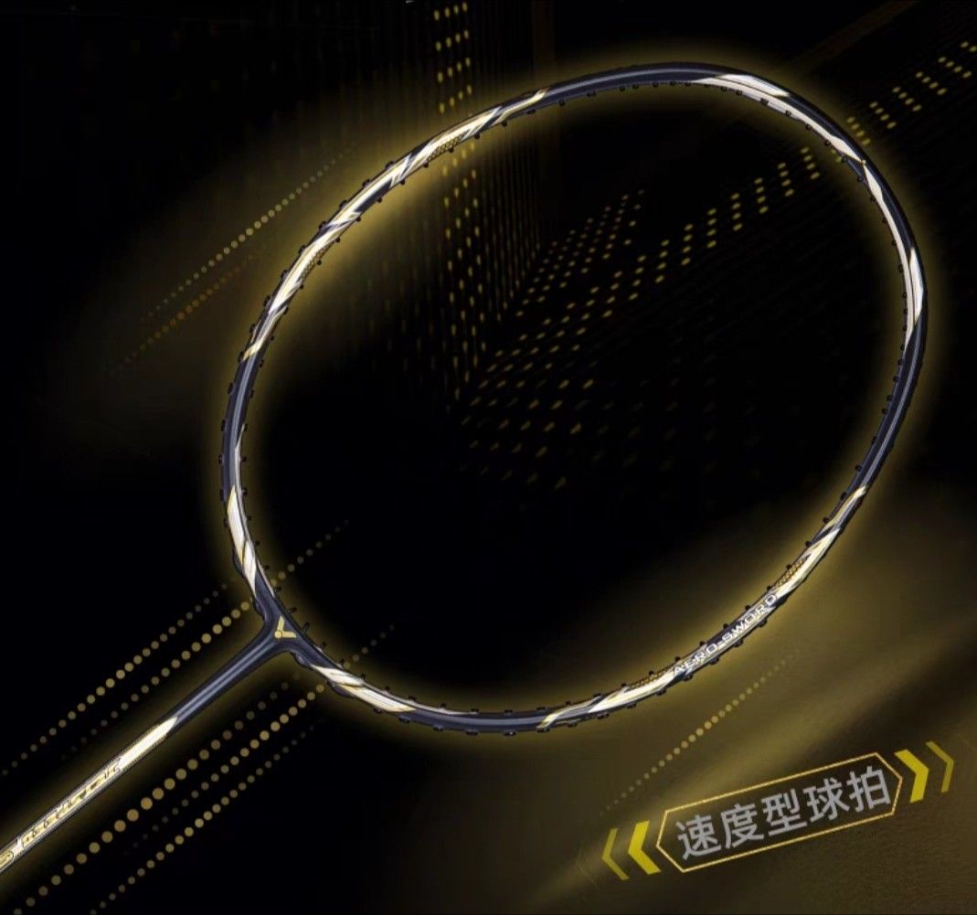 Victor Jetspeed 10 black gold (tag Yonex Li Ning Mizuno Arcsaber Astrox ...