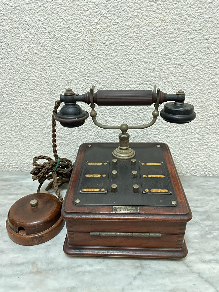 Vintage- 1920s Ericsson Intercommunication Telephone, Hobbies & Toys ...