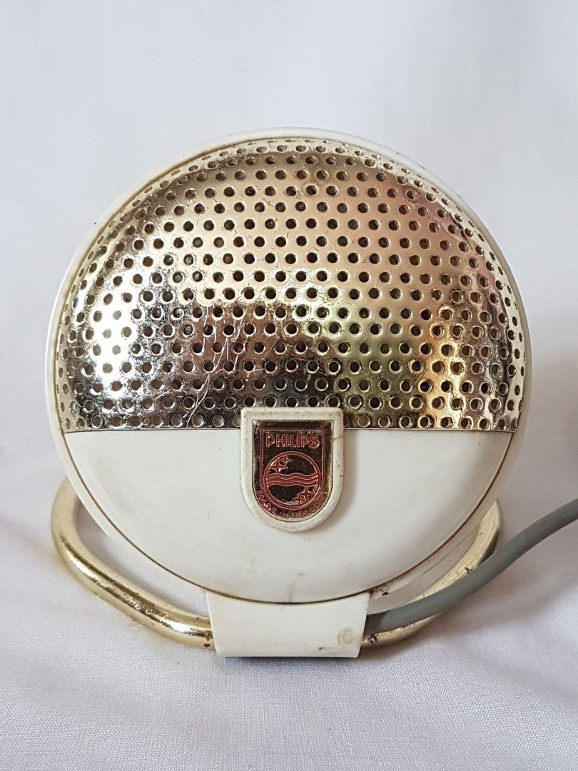 Vintage Philips EL 3750/00 Microphone, Audio, Microphones on Carousell