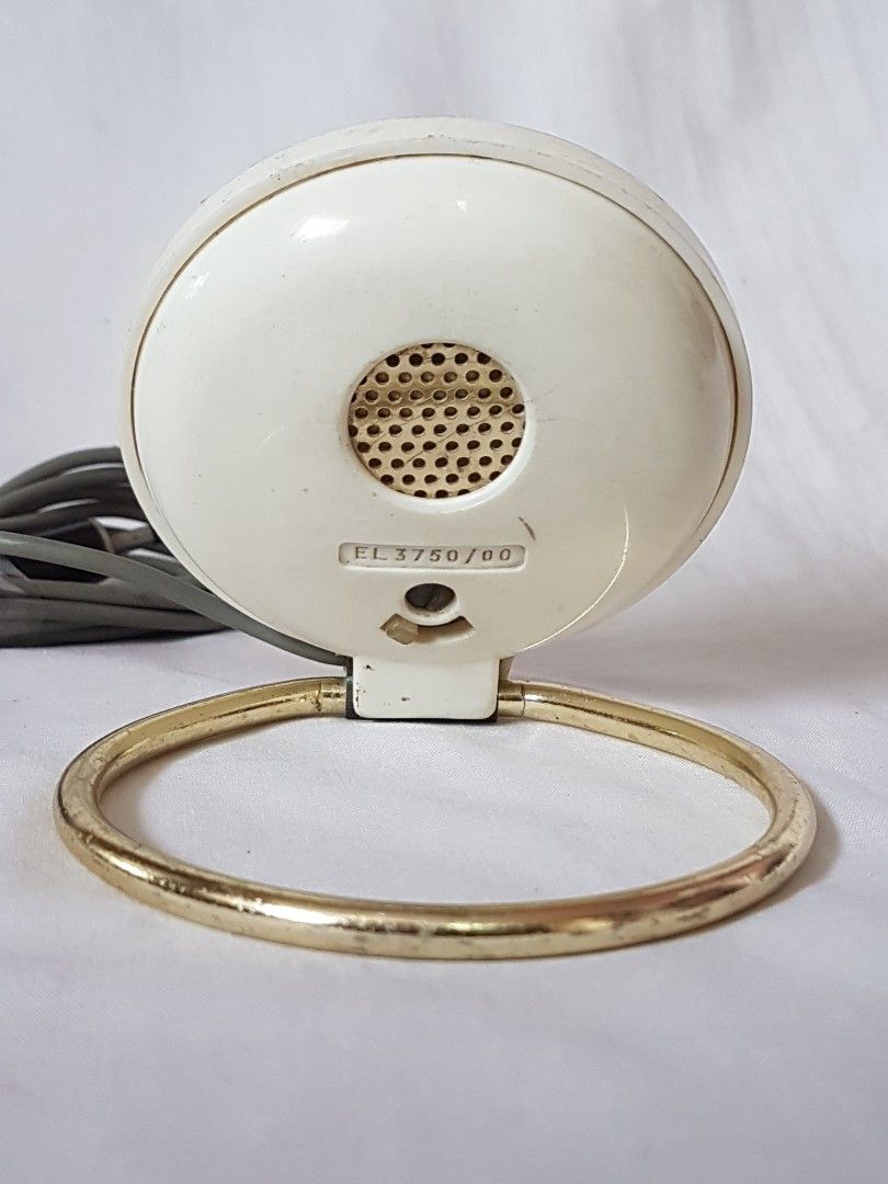 Vintage Philips EL 3750/00 Microphone, Audio, Microphones on Carousell