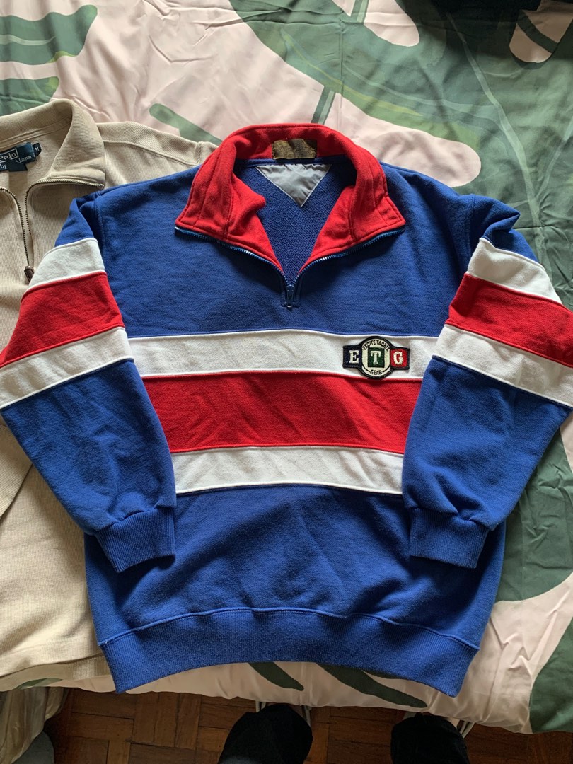 Vintage Quarter Zip, Men's Fashion, Coats, Jackets and Outerwear on ...