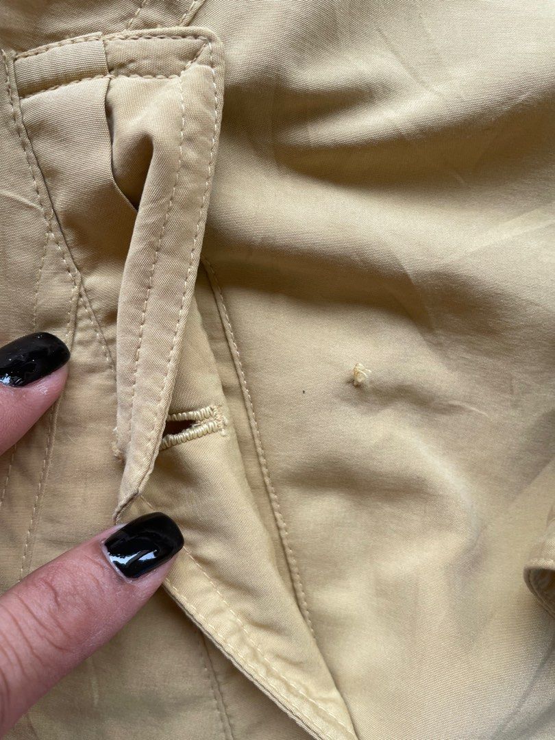 Vintage YSL Mustard Harrington Jacket, Men's Fashion, Coats, Jackets ...