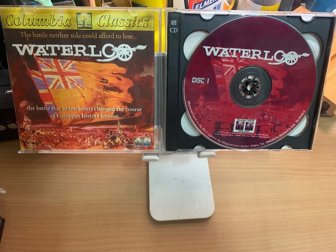 Waterloo Movie VCD, Hobbies & Toys, Music & Media, CDs & DVDs on Carousell