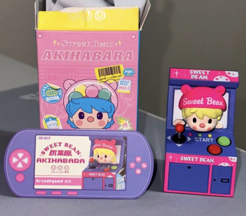 WTS POPMART X SWEET BEAN - Akihabara Arcade game / Arcadegame, Hobbies ...