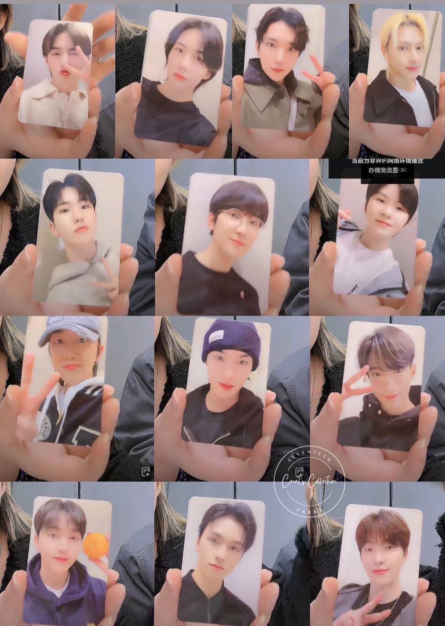 WTS SEVENTEEN Sector17 Yizhiyu B Fansign Photocard, Hobbies & Toys, Collectibles & Memorabilia ...