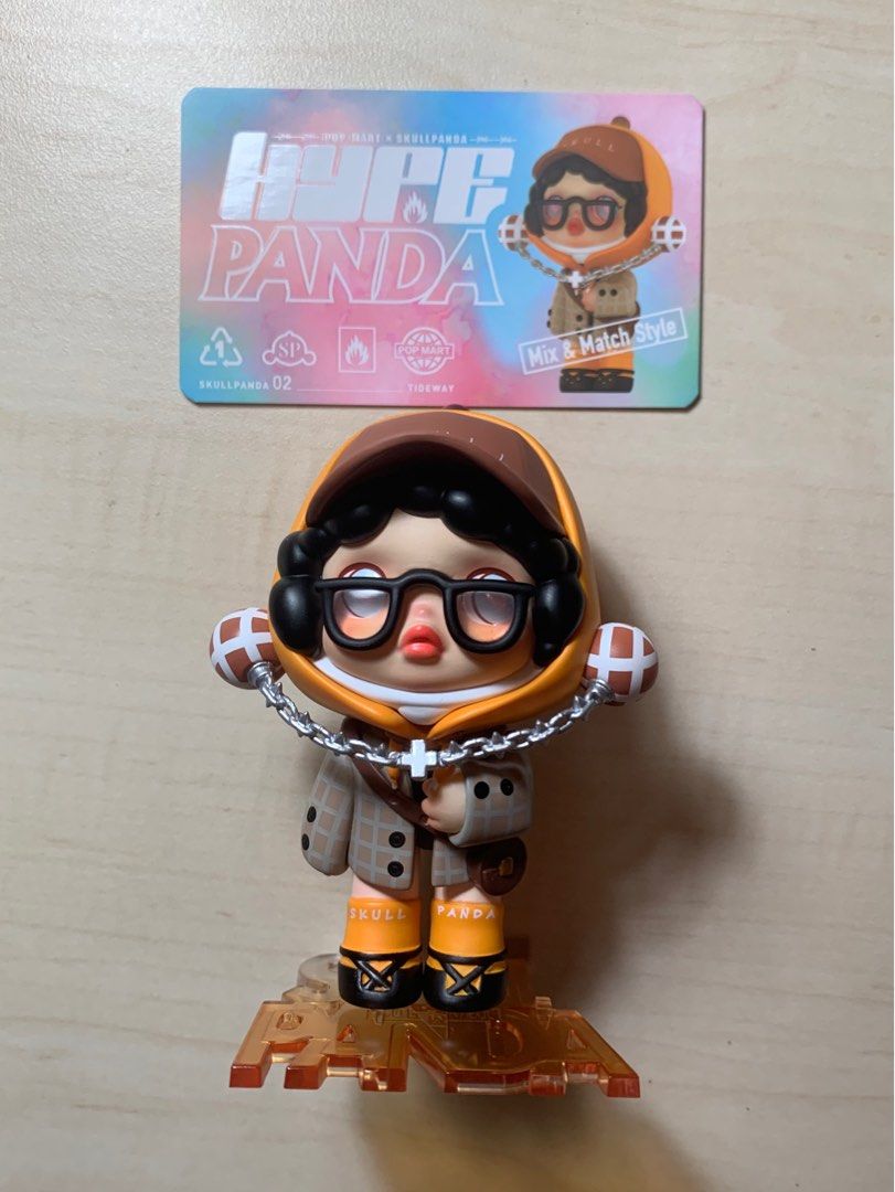 WTS WTT popmart skullpanda hype panda mix & match style dancer skater ...