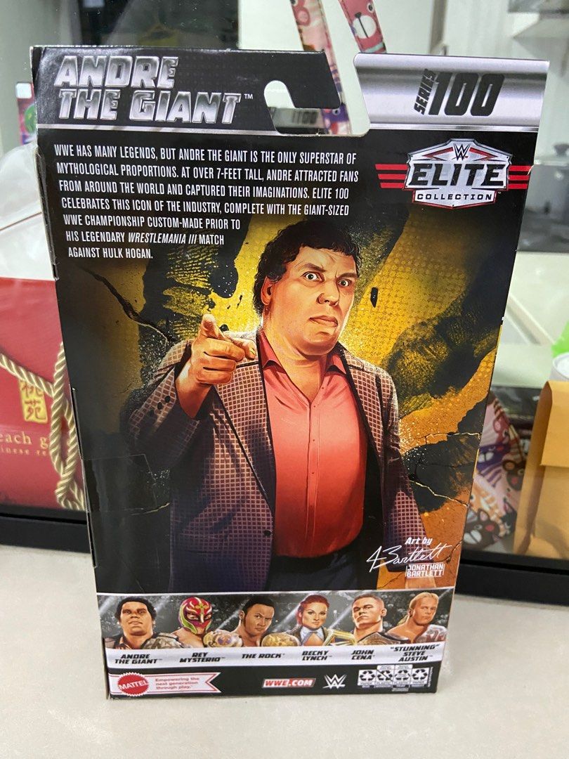 WWE Mattel Elite WWF Legends Andre the Giant, Hobbies & Toys, Toys ...