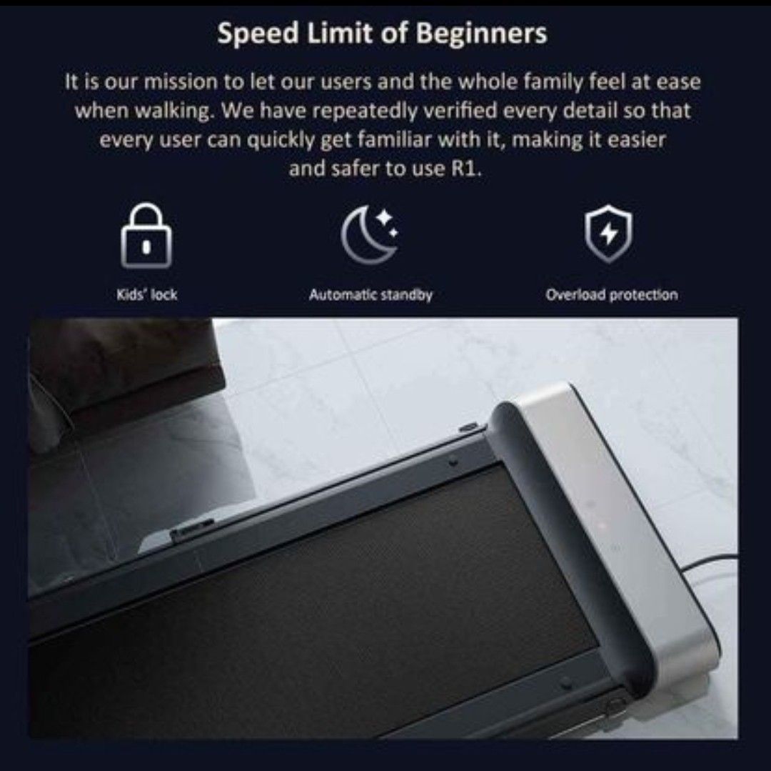 Xiaomi R1 Pro Walkingpad Treadmill, Sports Equipment, Exercise ...