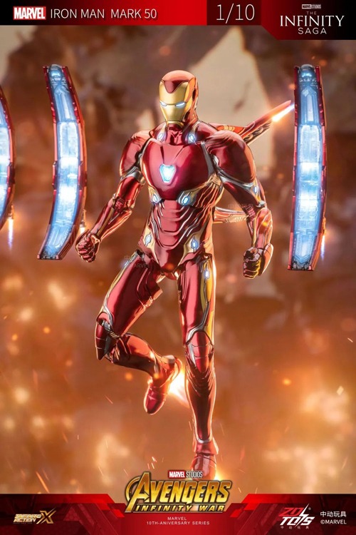 ZD Toys Marvel Studios: The Infinity Saga - 7" Figure - Iron Man Mark L ...