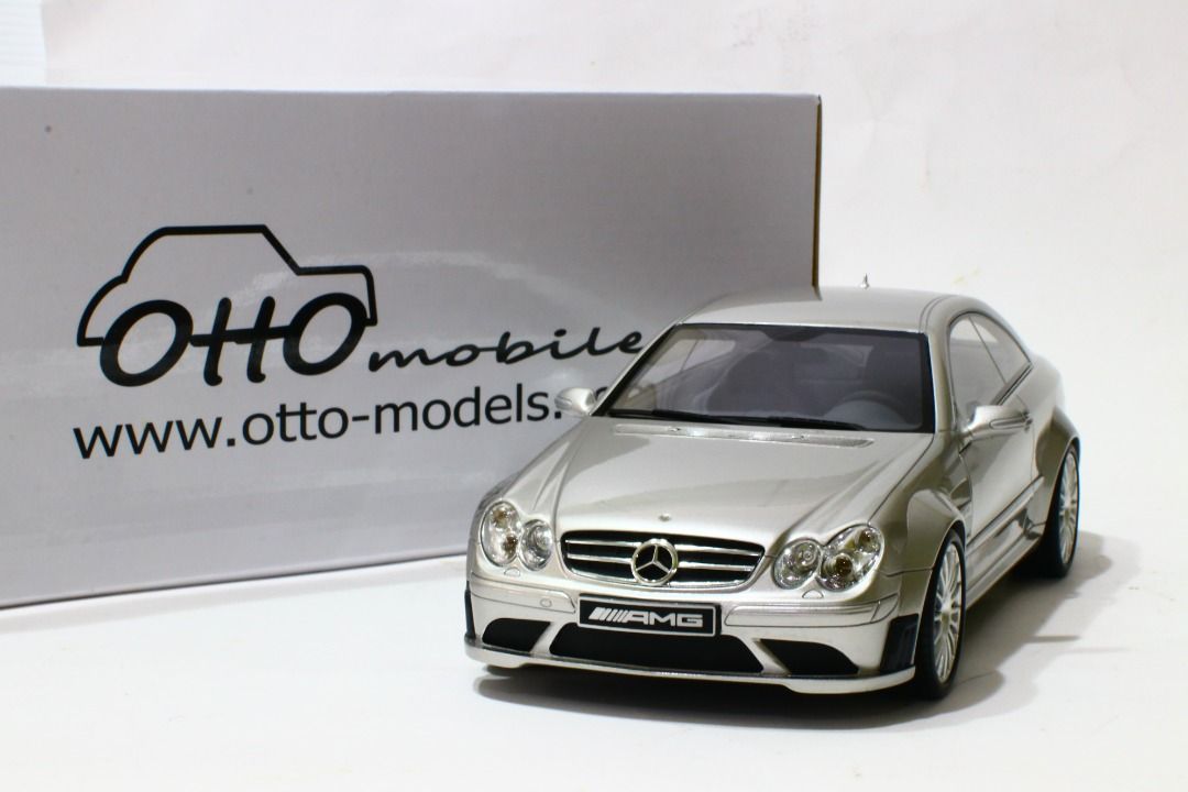 1/18 OTTO Mercedes Benz CLK Black Series Silver, Hobbies & Toys, Toys ...