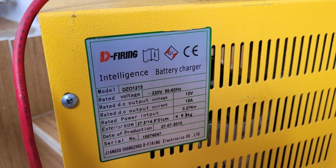 12v 15a battery charget, TV & Home Appliances, Electrical, Adaptors ...