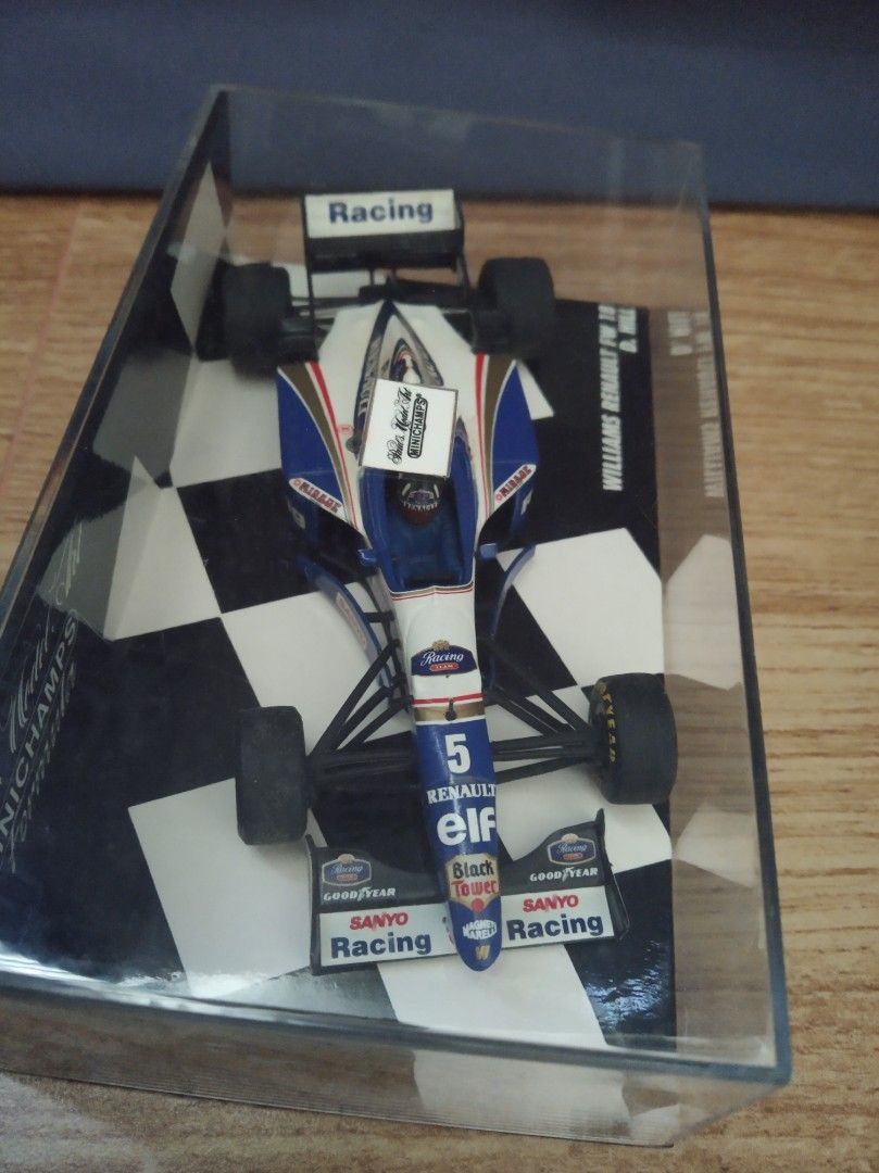 1:43 Minichamps Damon Hill 1996 Williams FW18, Hobbies & Toys ...