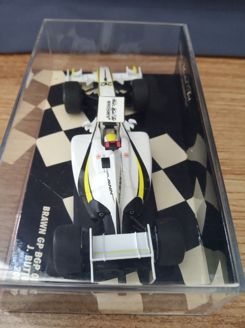1:43 Minichamps Jenson Button Brawn GP 2009, Hobbies & Toys ...
