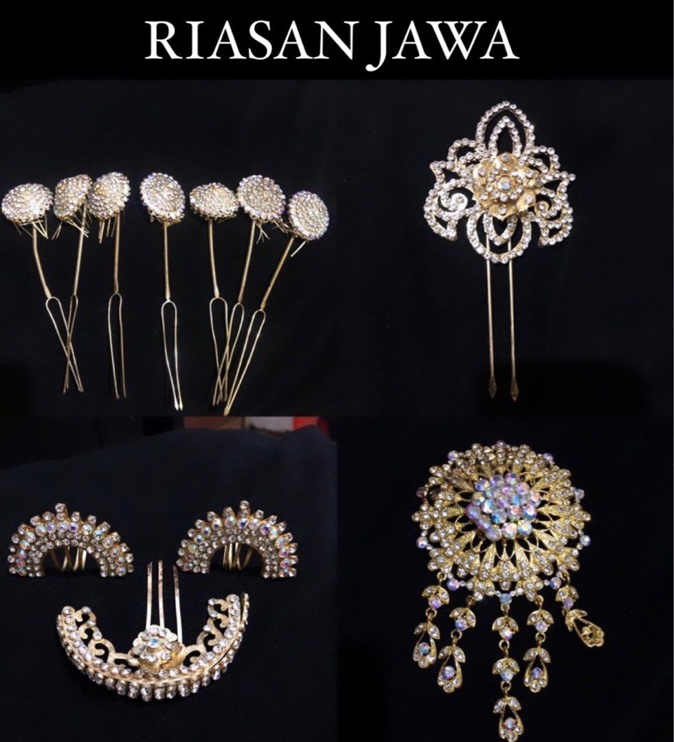 1 SET SIGER SUNDA + RIASAN KEPALA ADAT JAWA kalau sewa di salon bisa ...