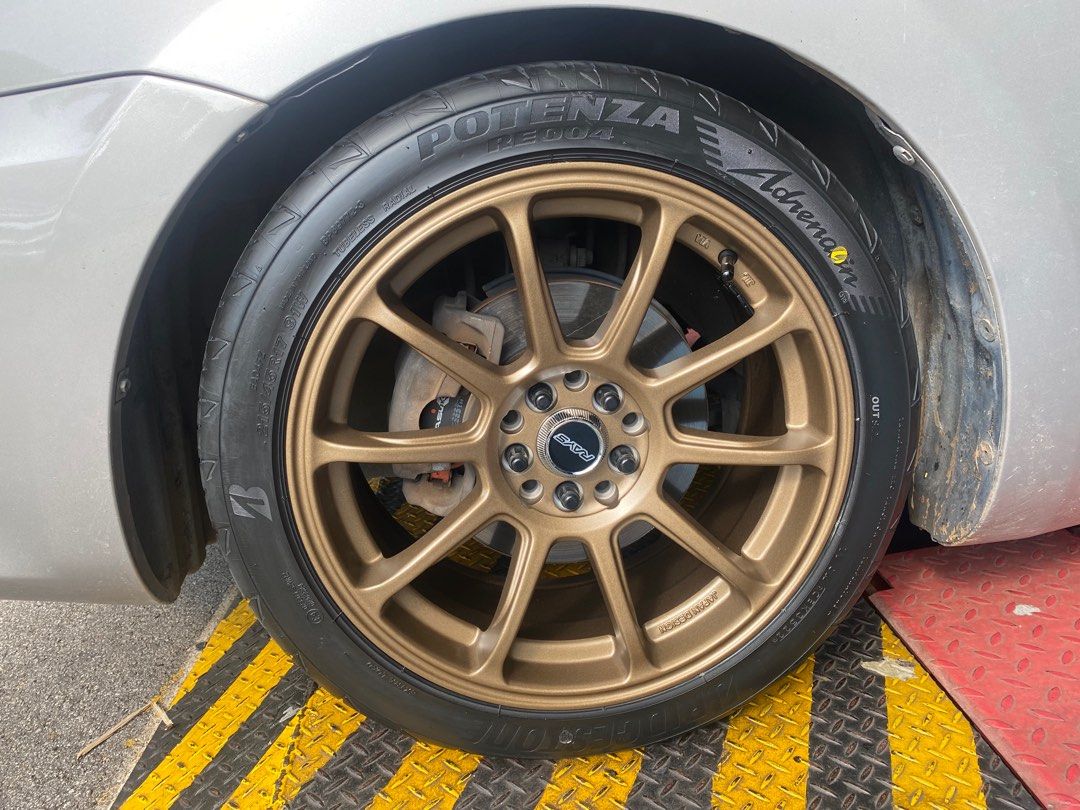 215/45/17 Bridgestone Potenza RE004, Car Accessories, Tyres & Rims on ...