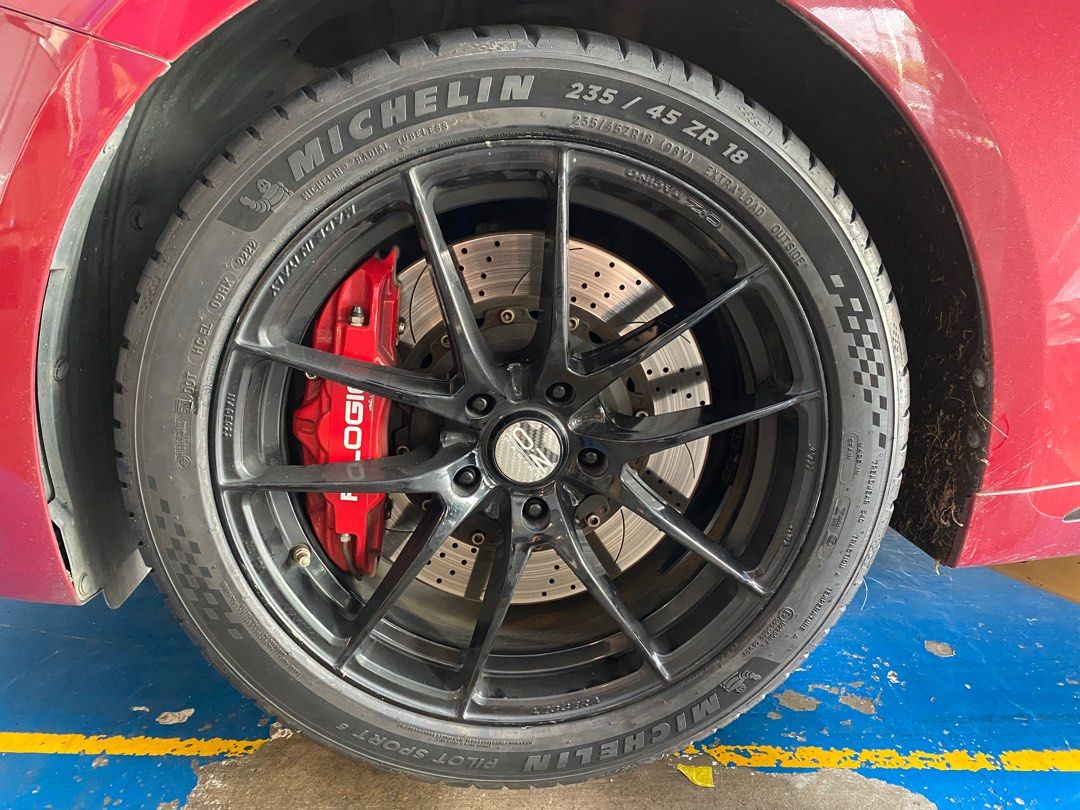 235/45/18 Michelin PS5, Car Accessories, Tyres & Rims on Carousell