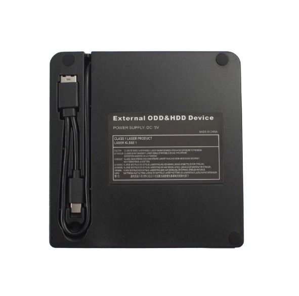 [3688] Pop-up Mobile External DVD-RW USB 3.0 WITH USB C CABLE, DVD DISC ...