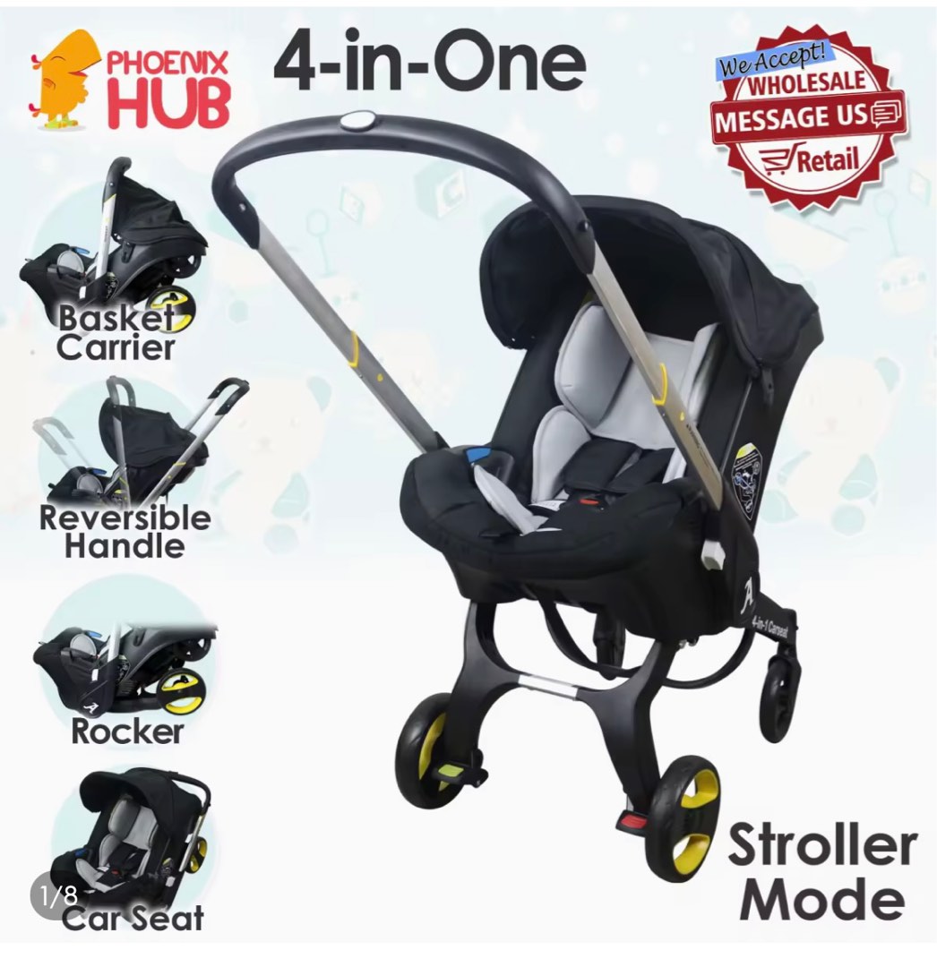 3n1 Car seat - Stroller - Rocker on Carousell