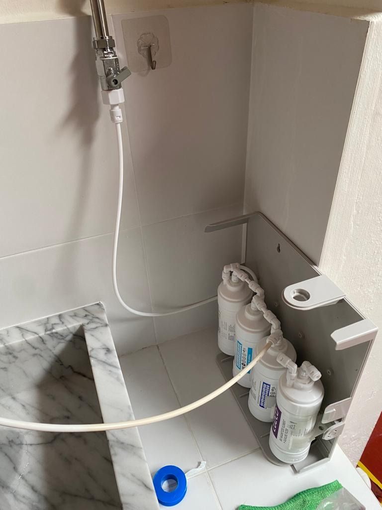 4 Stage Alkaline Korean Filters Under-sink or Countertop Filtered Water ...