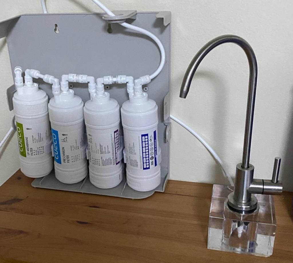 4 Stage Alkaline Korean Filters Under-sink or Countertop Filtered Water ...