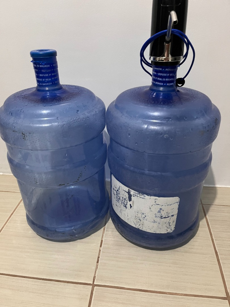 5 gallon tube water container jar, TV & Home Appliances, Kitchen ...