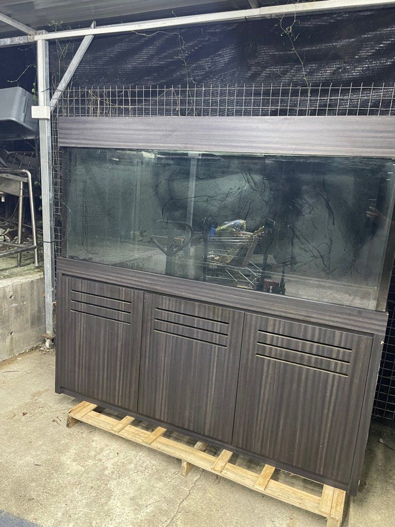 6ft by 2ft by 2.5ft fish tank with cabinet and sump, Pet Supplies ...
