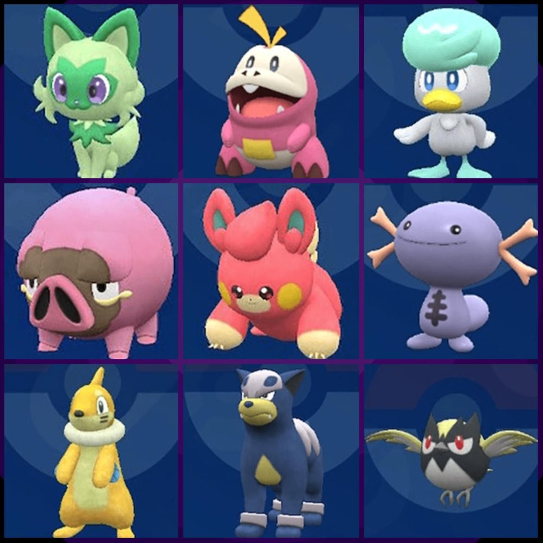 6IV Custom Shiny - Pokemon Scarlet & Violet (CHEAPEST!), Video Gaming ...