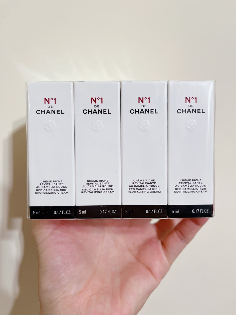 [現貨] 5ml 行貨正版 Chanel N1 N°1 De Chanel Riche Rich Revitalising Cream一號紅山茶花滋養乳霜, 美容＆個人護理, 健康及美容 ...