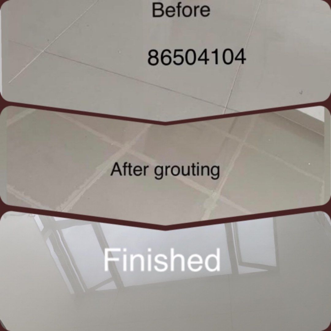 homogeneous tiles grouting and polishing/Grouting services/Floor ...