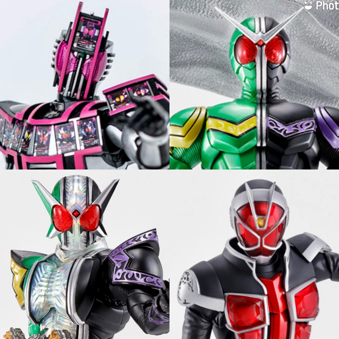 [全新不散注意內文] SHF 真骨雕 W Xtreme Wizard Decade 各一盒, 興趣及遊戲, 玩具 & 遊戲類 - Carousell