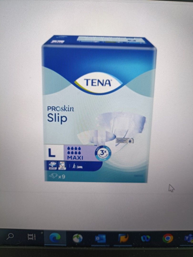 Adult diapers - TENA Proskin Slip Maxi diapers /6pkts, Health & Nutrition, Assistive ...