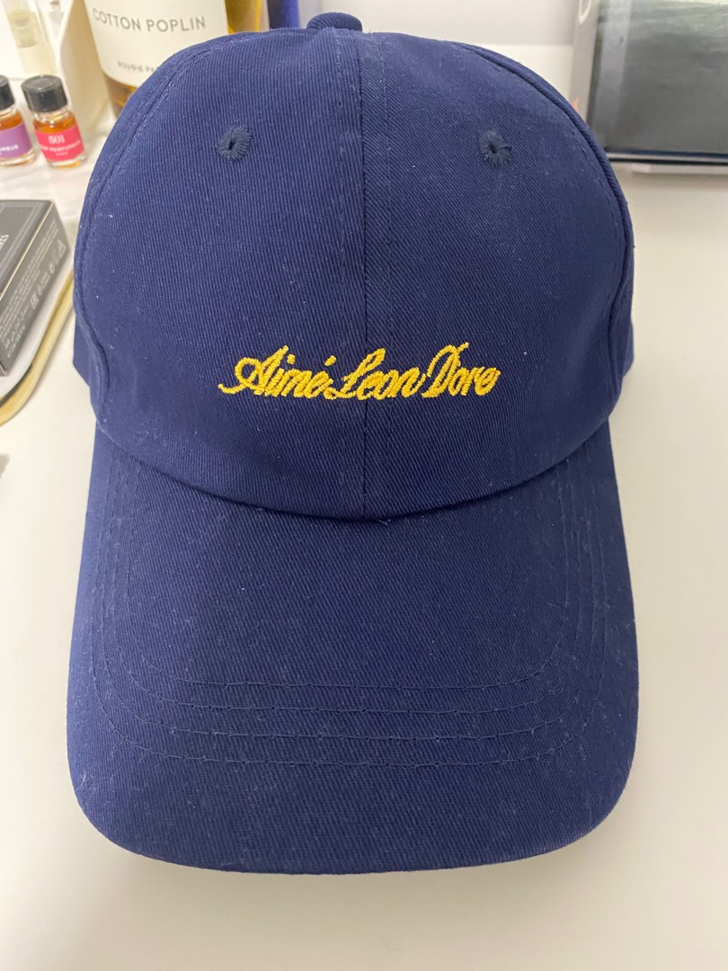 Aime Leon Dore ALD Script Uniform Cap (Navy), Men's Fashion, Watches ...