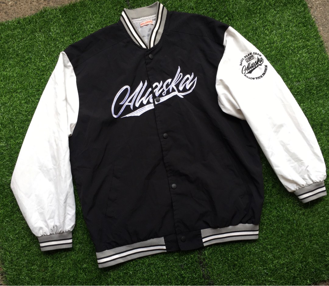 ALASKA VARSITY JACKET on Carousell