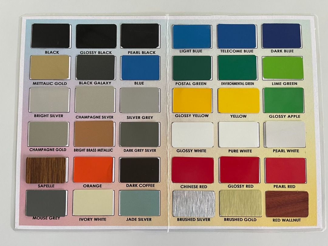 ALUMINUM COMPOSITE SHEET/PANEL, Commercial & Industrial, Construction ...