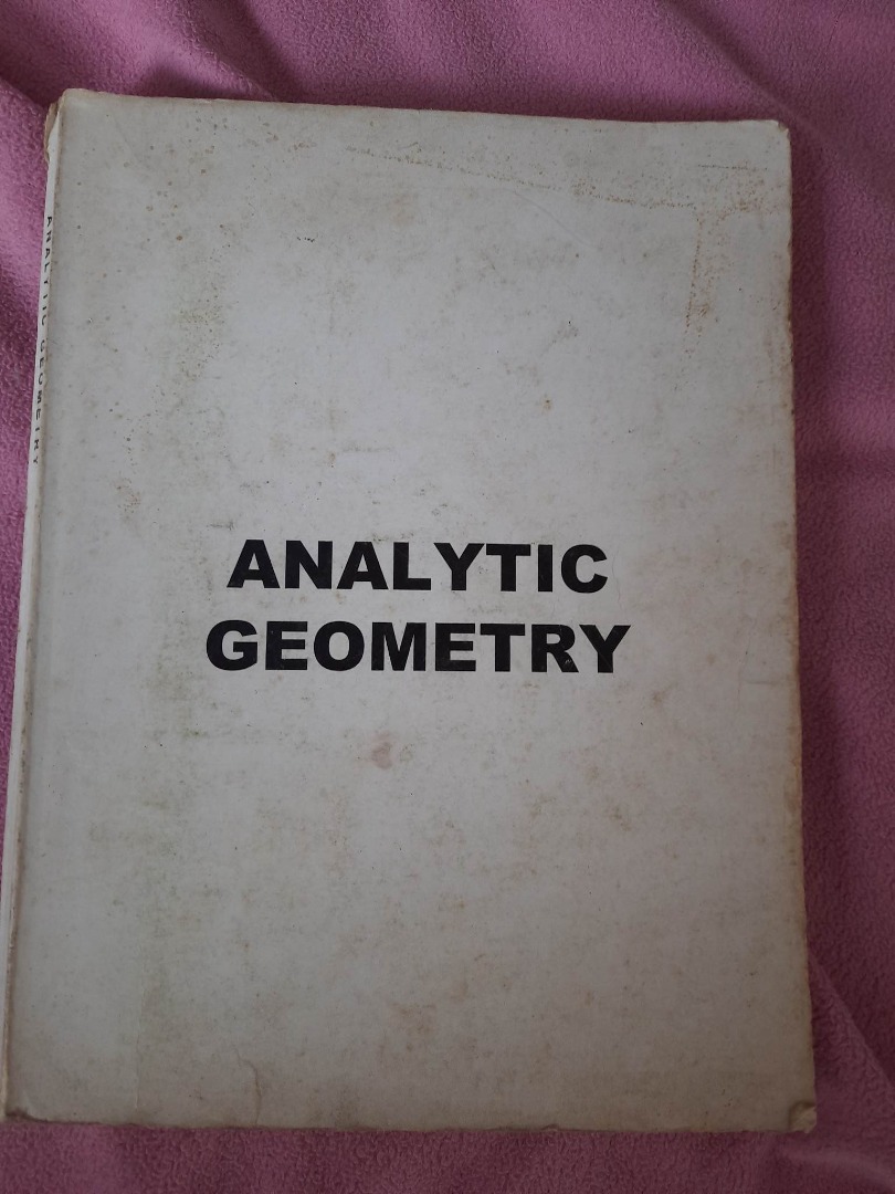 Analytic Geometry Module Work Book, Hobbies & Toys, Books & Magazines, Textbooks on Carousell