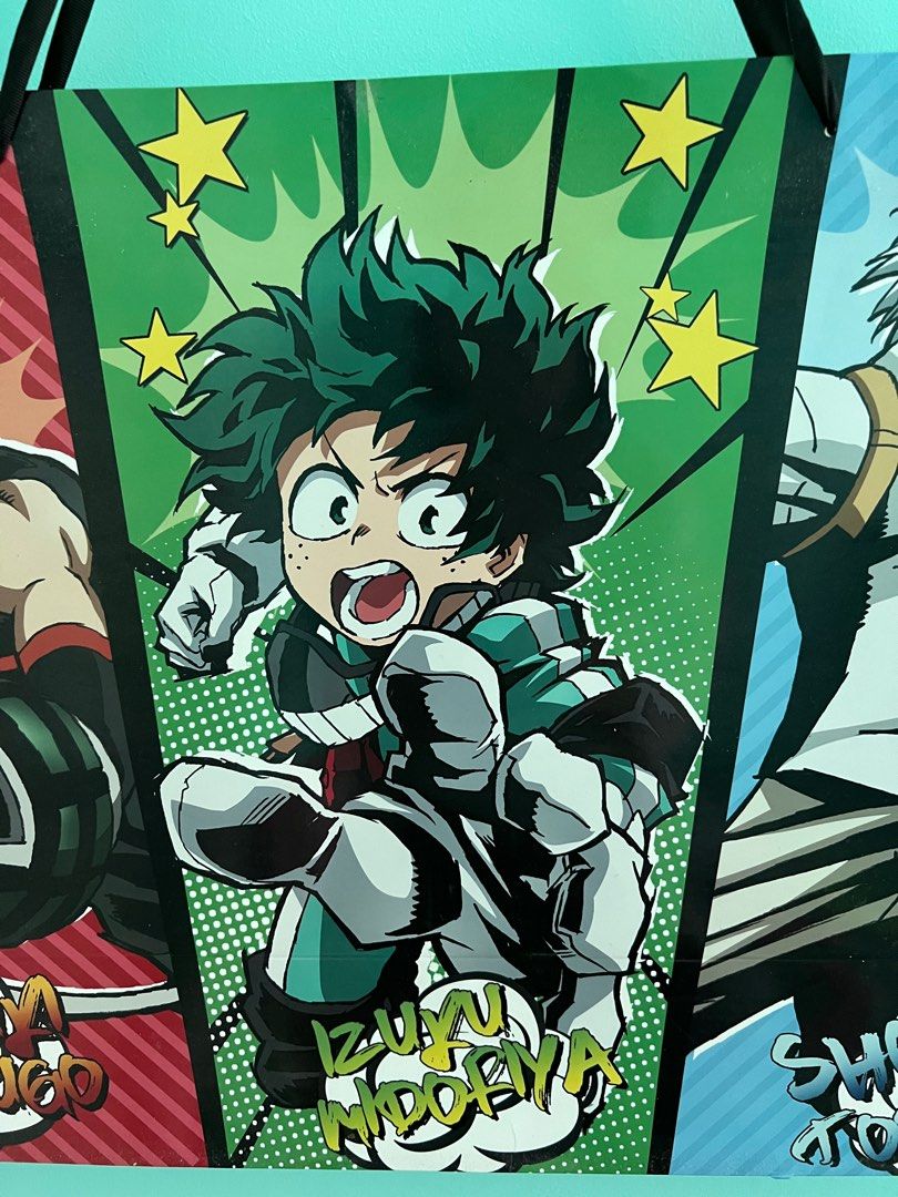 Anime paper bag REM Valiant Force Katsuya Dayugo Izuyu Midoriya Shoto ...